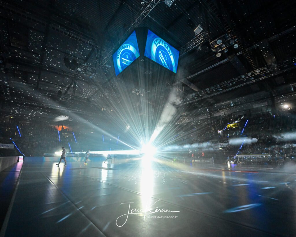 Rückrundenauftakt mit dem TVB Stuttgart - Elmar Burke